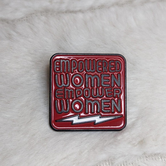 Handmade | Jewelry | Empowered Women Empower Women Enamel Pin | Poshmark